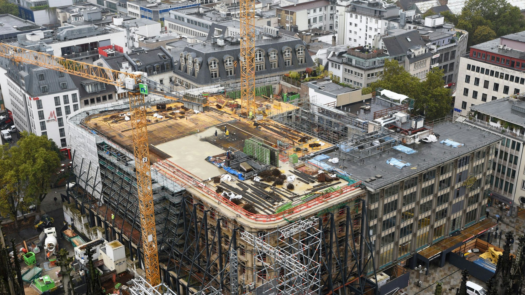 Köln: So sieht es im Dom-Hotel neun Monate vor Fertigstellung aus ... Köln: So sieht es im Dom-Hotel neun Monate vor Fertigstellung aus ...