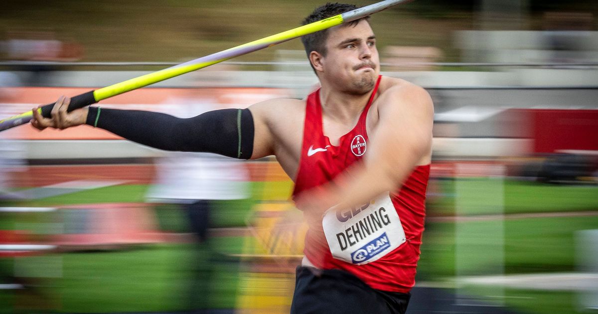 Speerwerfen: Leverkusener Max Dehning sorgt mit Fabelwurf für Sensation ...