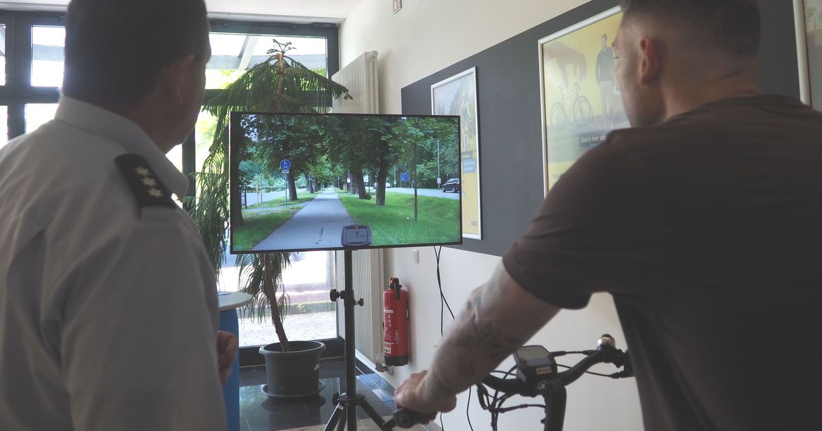 Sicherheitstage in Euskirchen mit Pedelec-Simulator zum Reaktionstest ...