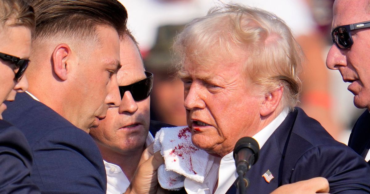 Donald Trump: Dramatische Aufnahmen von Attentat veröffentlicht ...