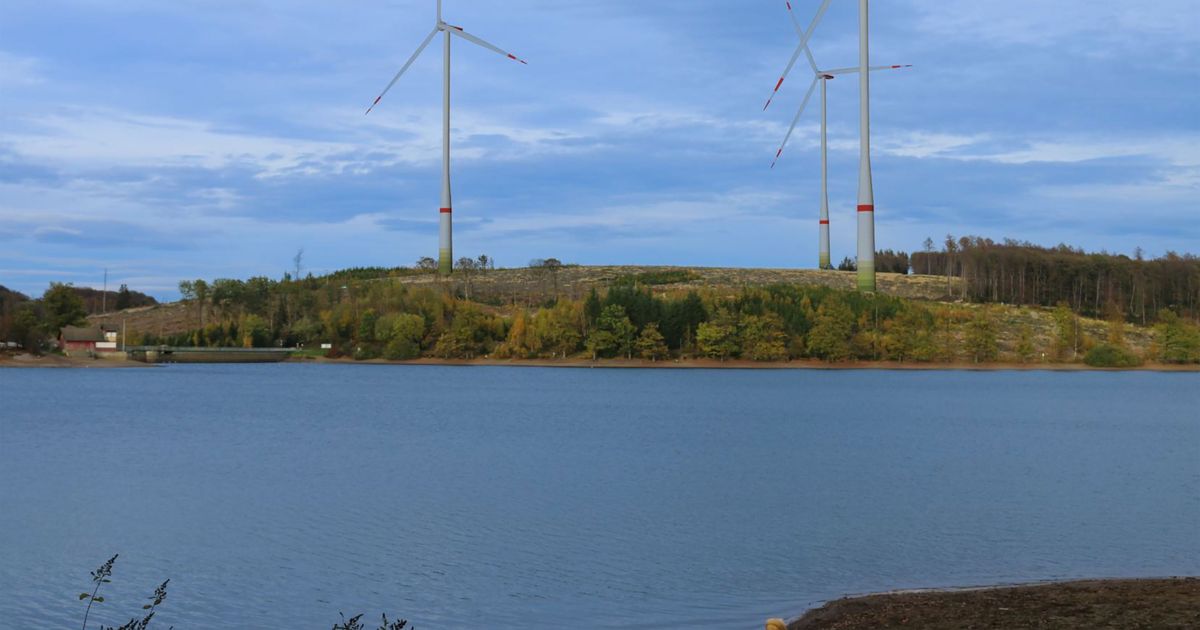 Pläne vorgestellt Vier Windräder an der Brucher Talsperre in ...