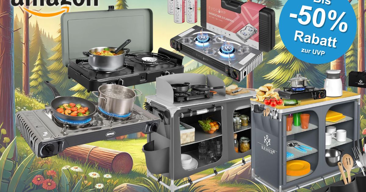 Campingküchen im Check: Die Top 5 Amazon Bestseller für Camper ...