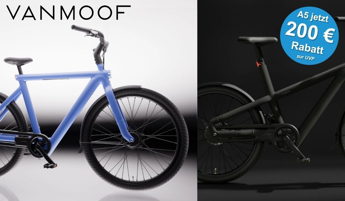 VanMoof S6 ist das neueste E-Bike-Modell der Kultmarke im Überblick ...